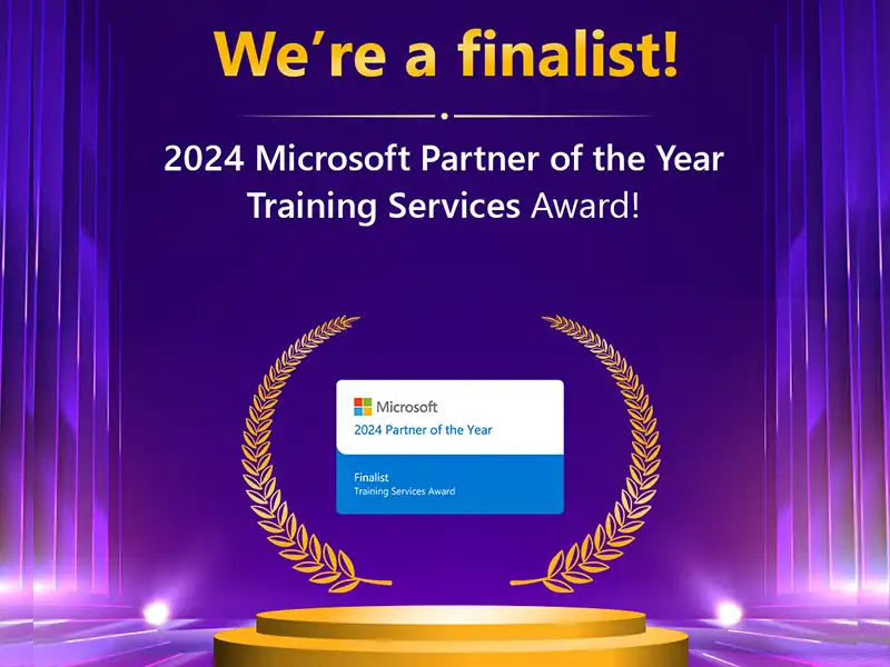 Microsoft Partner Awards Finalist | IT Training Excellence